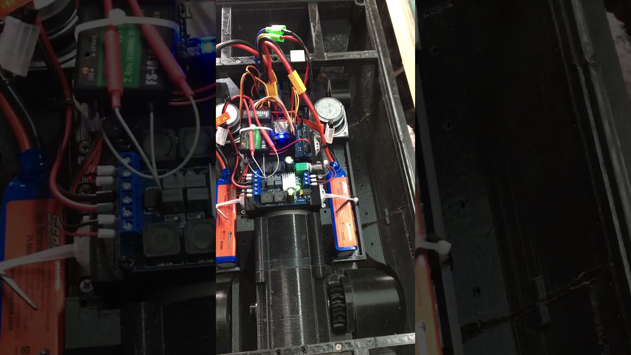 3D printed mouse droid sound testing