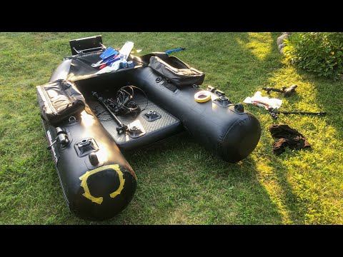 JENZI Belly Boat 170 + Black Cat Battle Cat BC 2400