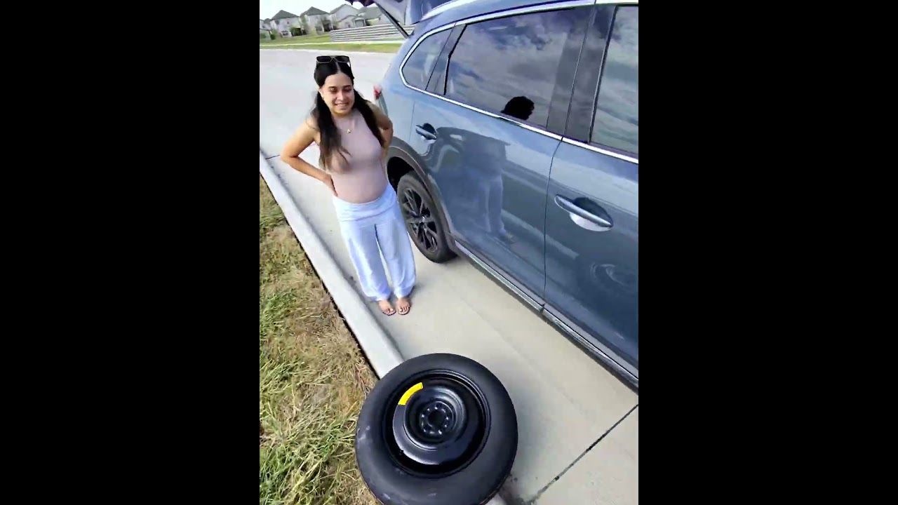 Last Tire Change for the Week. #automobile #roadside #car #diy #mechanic #mazda #reels #cartok #fyp
