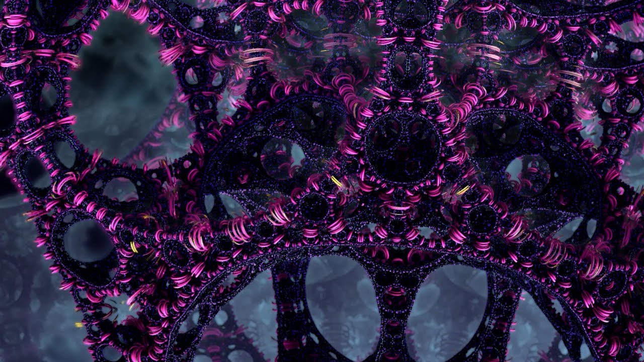 3 Hours of Dark Ambience and Calming Psychedelic Visuals [4K]