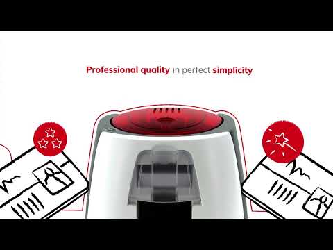 Evolis Badgy 200 Colour Plastic ID Card Printer Starter Package - InkStation