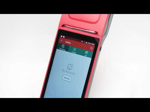6'' Android POS For WordPress OpenCart Loyverse Karenderia Restaurant Online Ordering & delivery