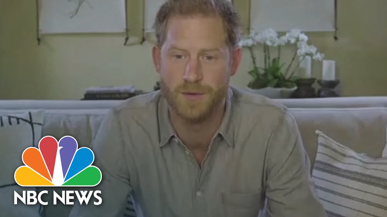 Prince Harry Suggests Covid May Be Nature's Rebuke | NBC News NOW