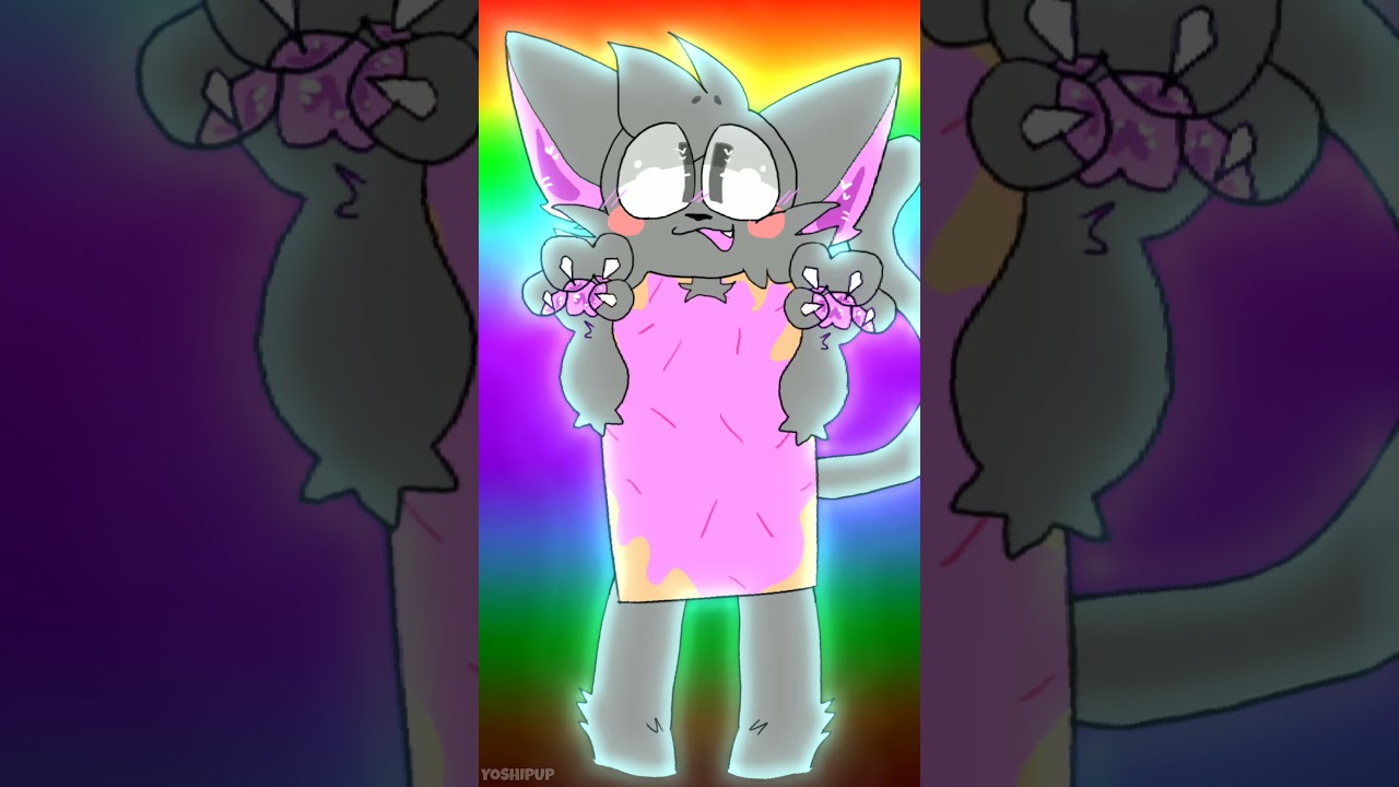 SHAKE | Nyan Cat and Tac Nayn animation