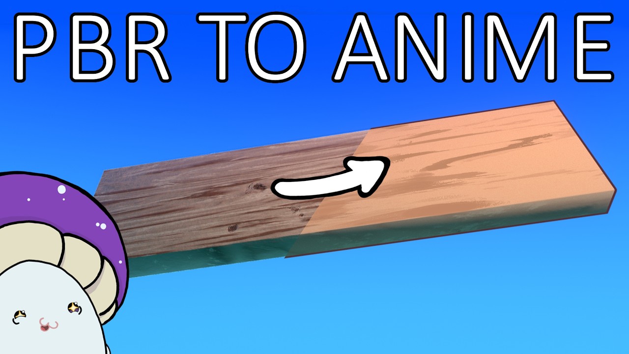 Turning Photo Realistic Textures into Anime Style Shaders in Blender [EEVEE] - Comfee Tutorial