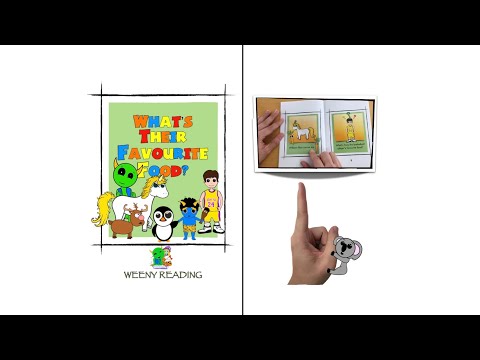 What’s their favourite food? (Finger reading)