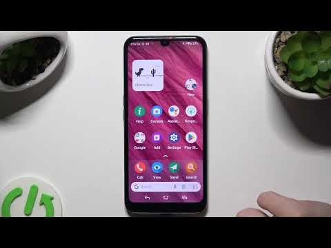 How to Turn On or Off Location on DORO 8100