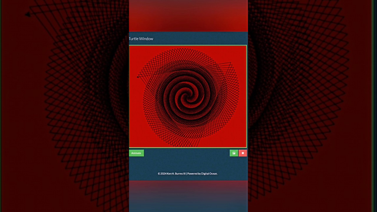 Python amazing 3d Animation, using python turtle.