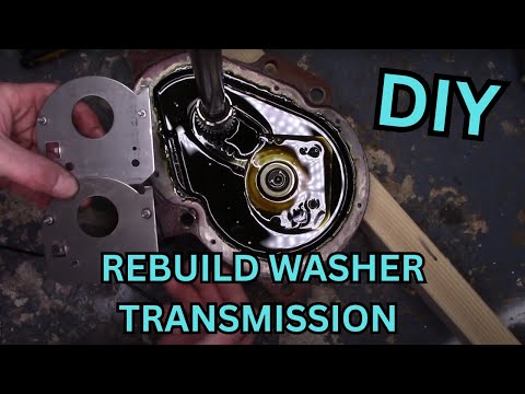 How To Rebuild A Washer Transmission 3360629, 388253 Kit Installation