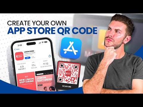 How To Create Your Own App Store QR Code for google play and apple app store