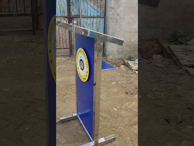 SS Podium - Stainless Steel Podium Manufacturer from Bathinda