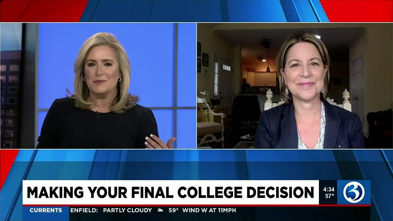 INTERVIEW: Making your final college decision