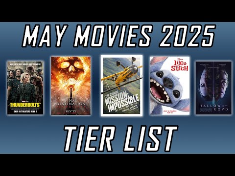 May Movies 2025 | TIER LIST (14 Movies)