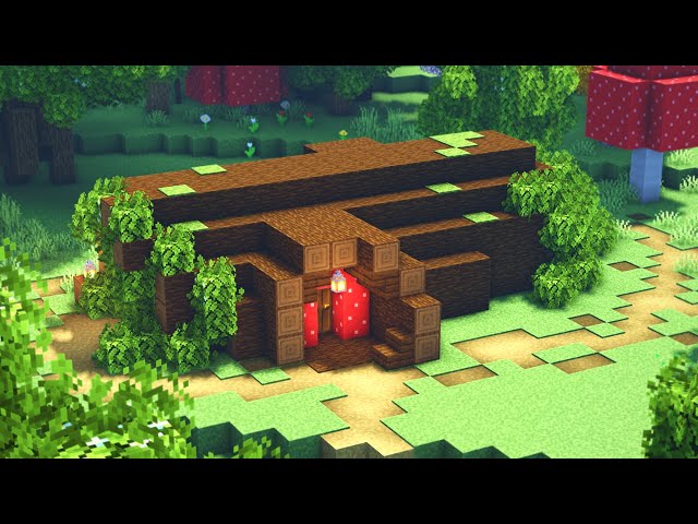 Minecraft: Fallen Tree House Minecraft Map