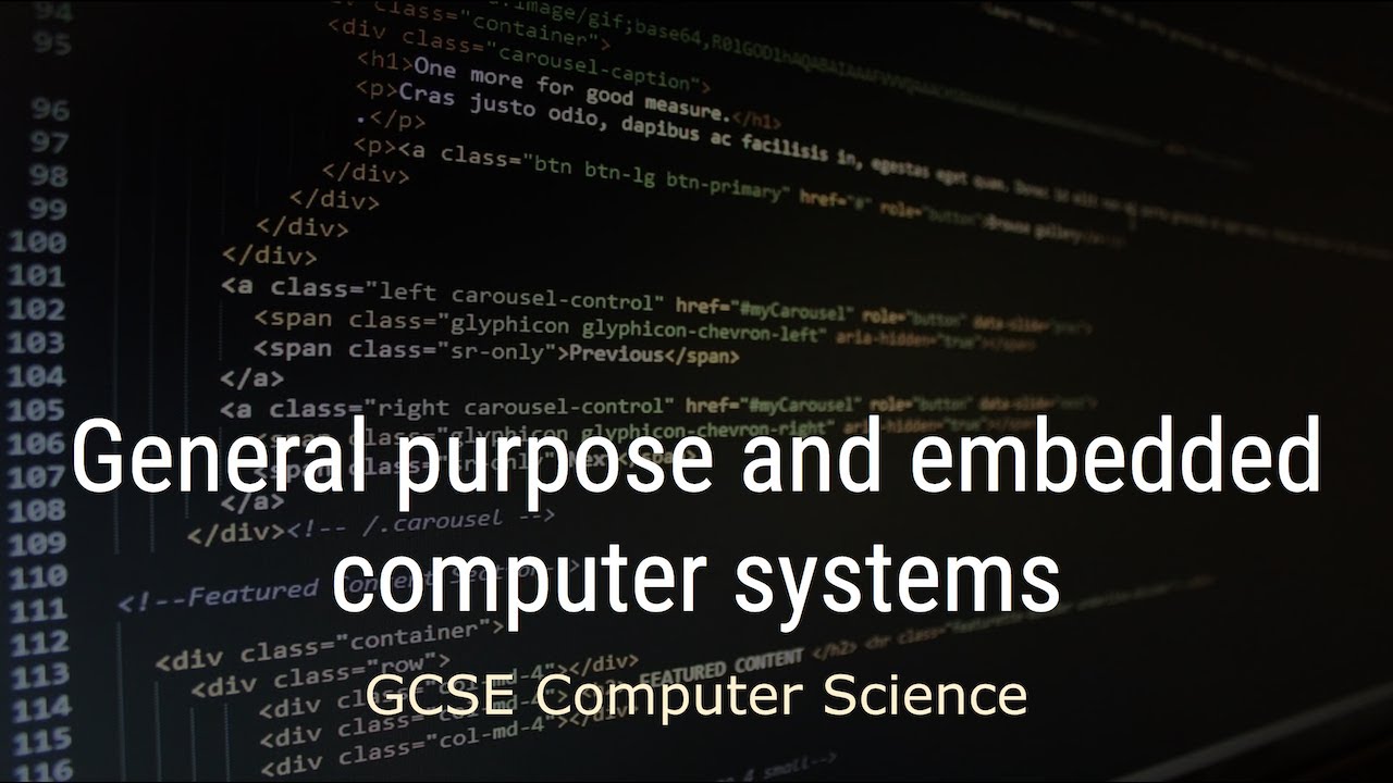 General purpose and embedded computer systems