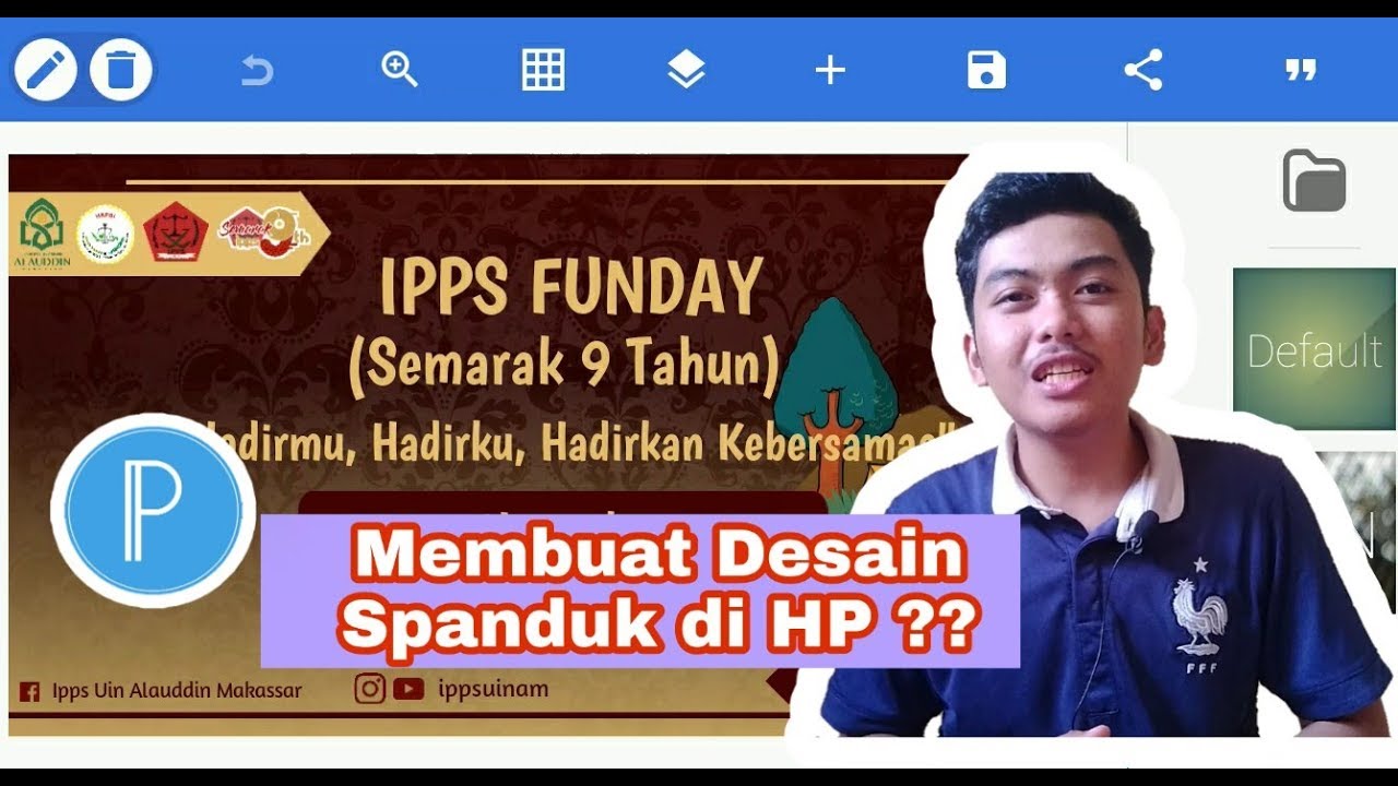 Cara Membuat Desain Spanduk di HP | PixelLab