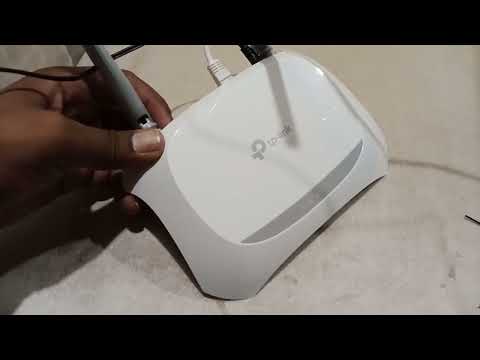 How to reset TP-Link router WR840N | reset 841N Router|