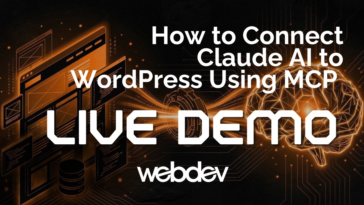 How to Connect Claude AI to WordPress Using MCP (Live Demo)