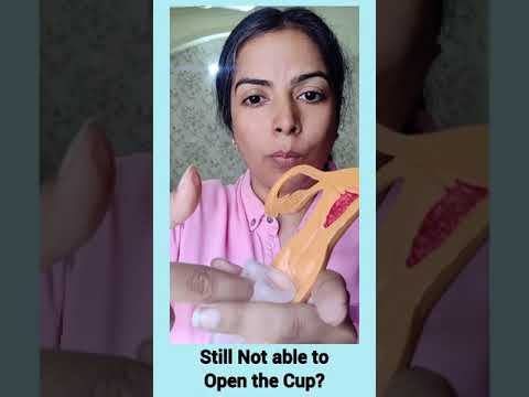How to Open Your Menstrual Cup | Part 02 | Priyanka N Jain