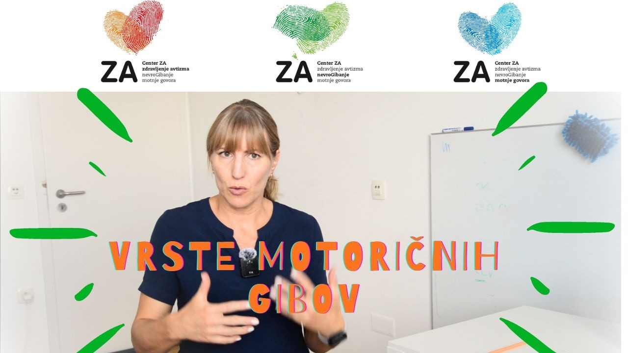 Vrste motoričnih gibov.