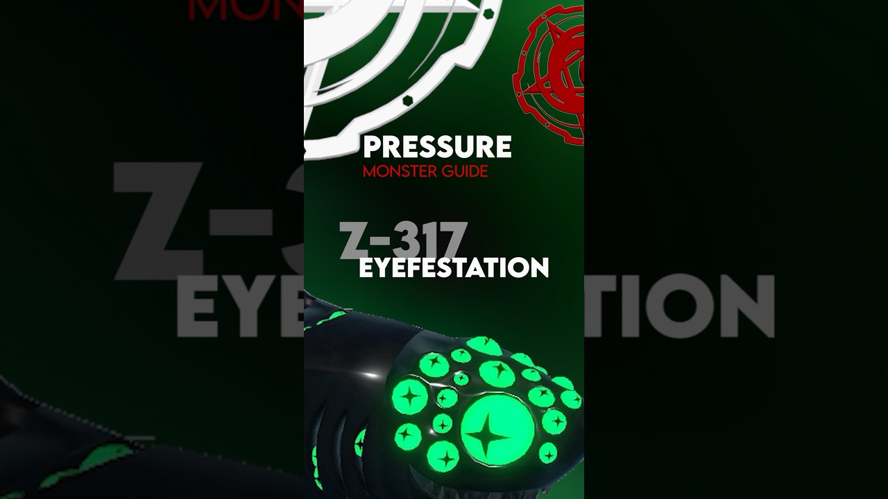 Eyefestation Z-317 - Pressure Monster Guide #roblox #pressure #shorts