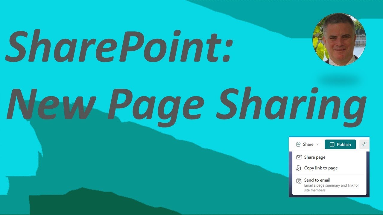 SharePoint: New Page Sharing
