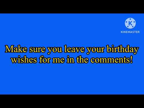 Today’s my 18th birthday!