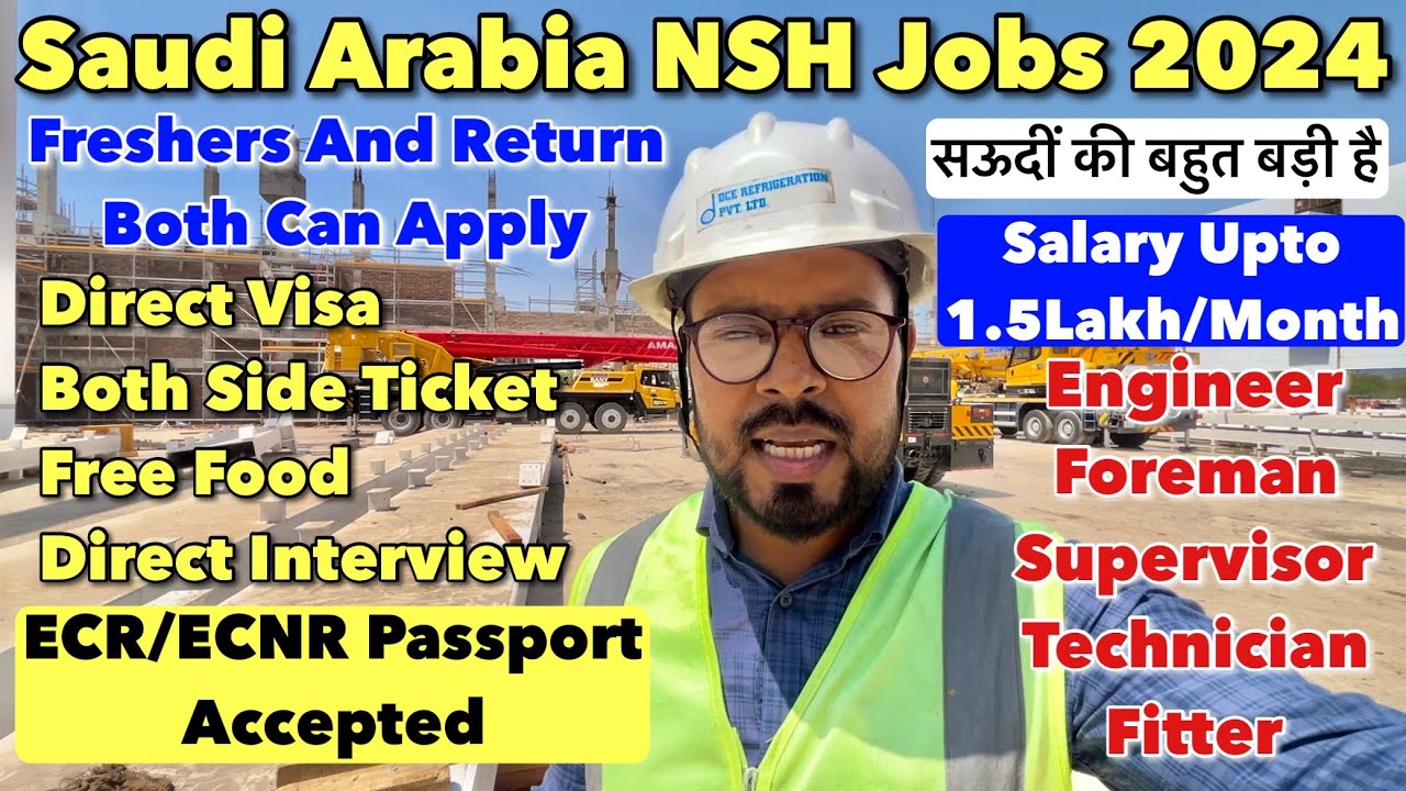 Nasser Al Hajri Jobs 2024 | High Salary | Free Food | Direct Interview