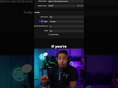 Best OBS Settings for Mac Streaming 🔥