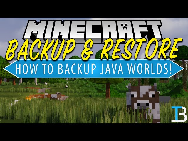 How to back up worlds in Minecraft Bedrock and Java Edition
