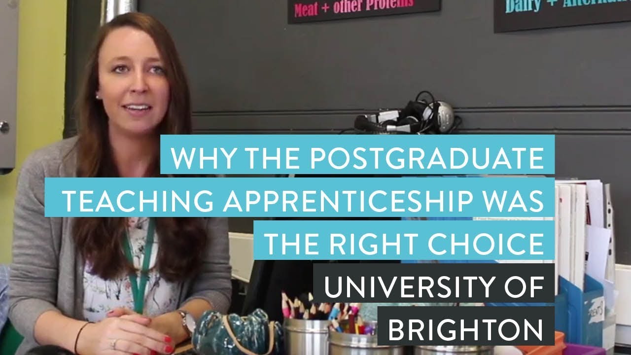 Why the postgraduate Teaching apprenticeship was the right choice