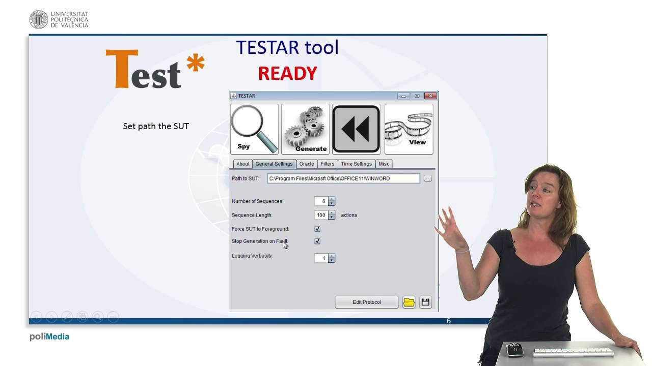 Testar. Test Automation at the user interface level |  | UPV