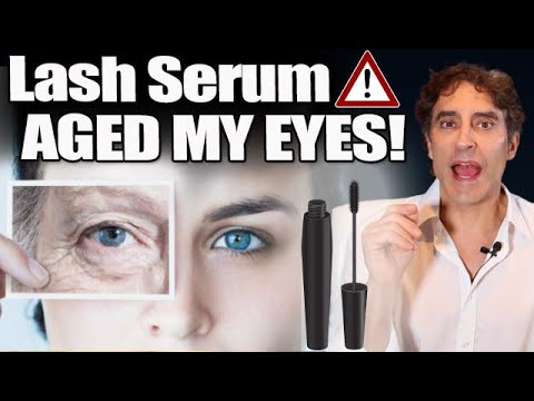 LASH SERUM⚠️WARNING⚠️! EXPOSED for AGING YOUR EYES // Lash Conditioner may Be Aging Your Eyes