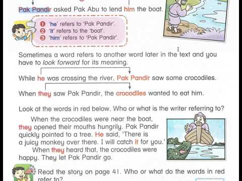 Year 5 English pg 40 Who or What