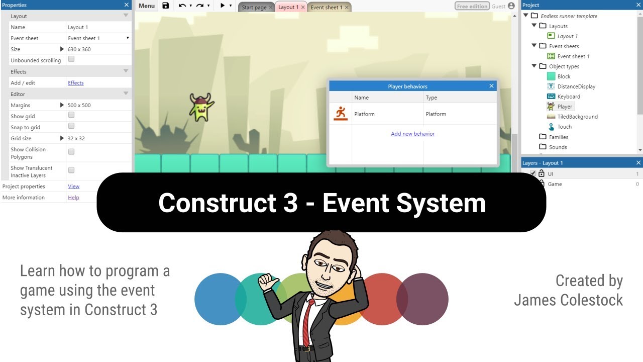 Construct 3 - Event System