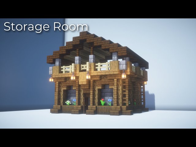 Storage Room Tutorial w/ Map Minecraft Map