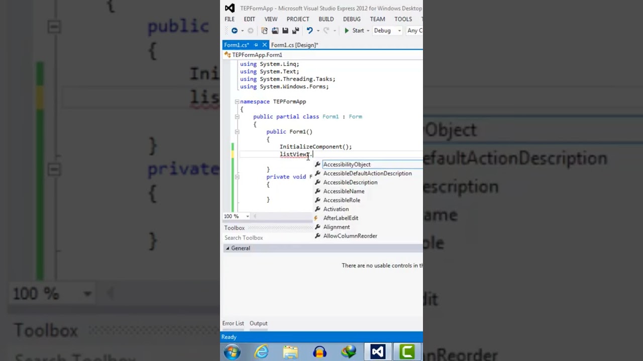058 - How to use ListView C# Tutorial