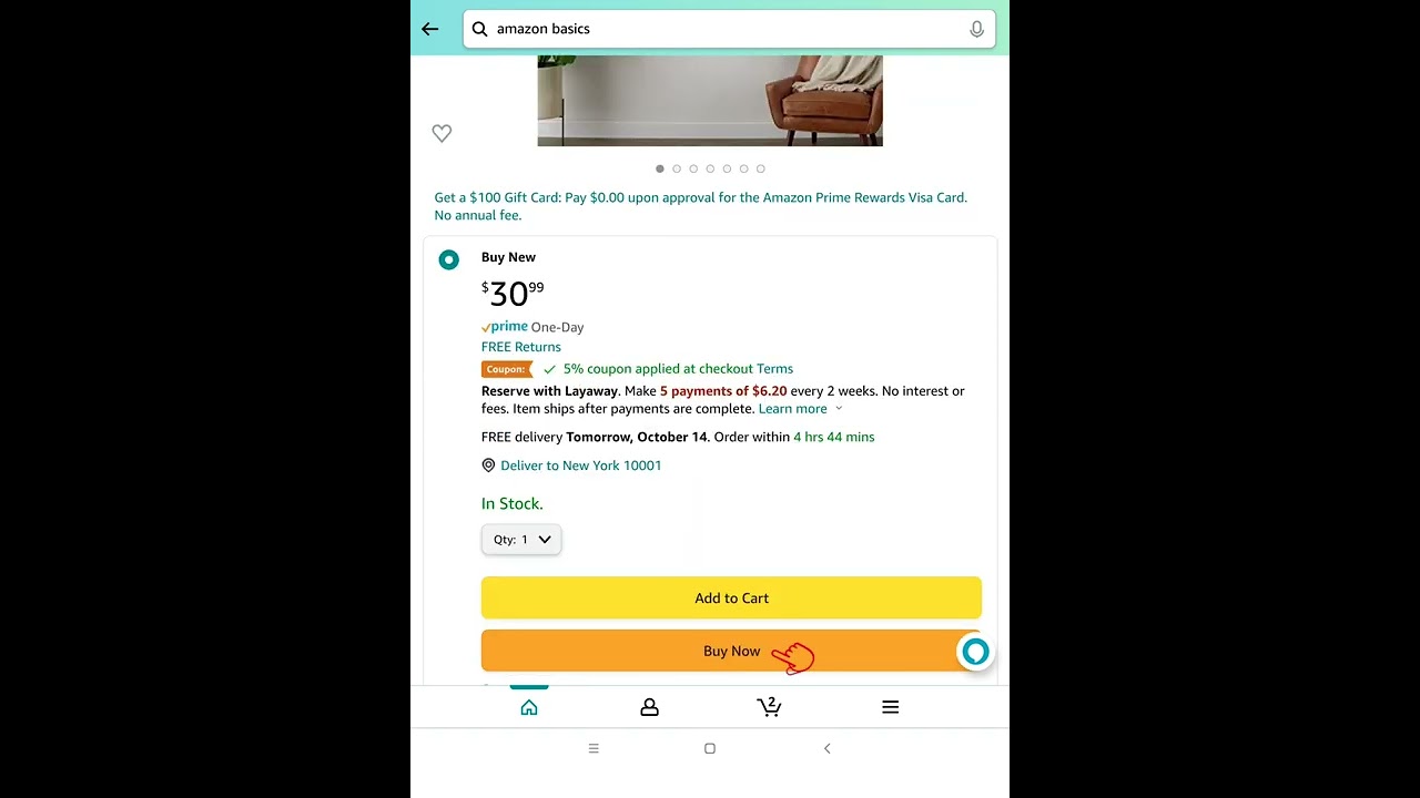 See how to get discounts coupon/ code on Amazon products (Mobile version)