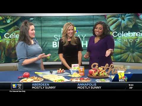 Fun Holiday Snack Ideas For Your Kids: Celebree's Stefanie Shurer Joins WBAL Midday Maryland