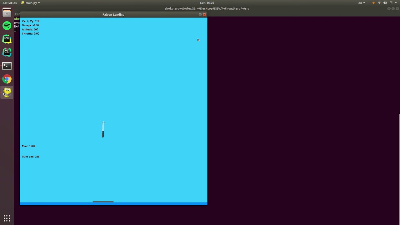 Falcon 9 Python simulation