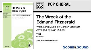 The Wreck of the Edmund Fitzgerald: TTBB Choral Octavo: Gordon ...