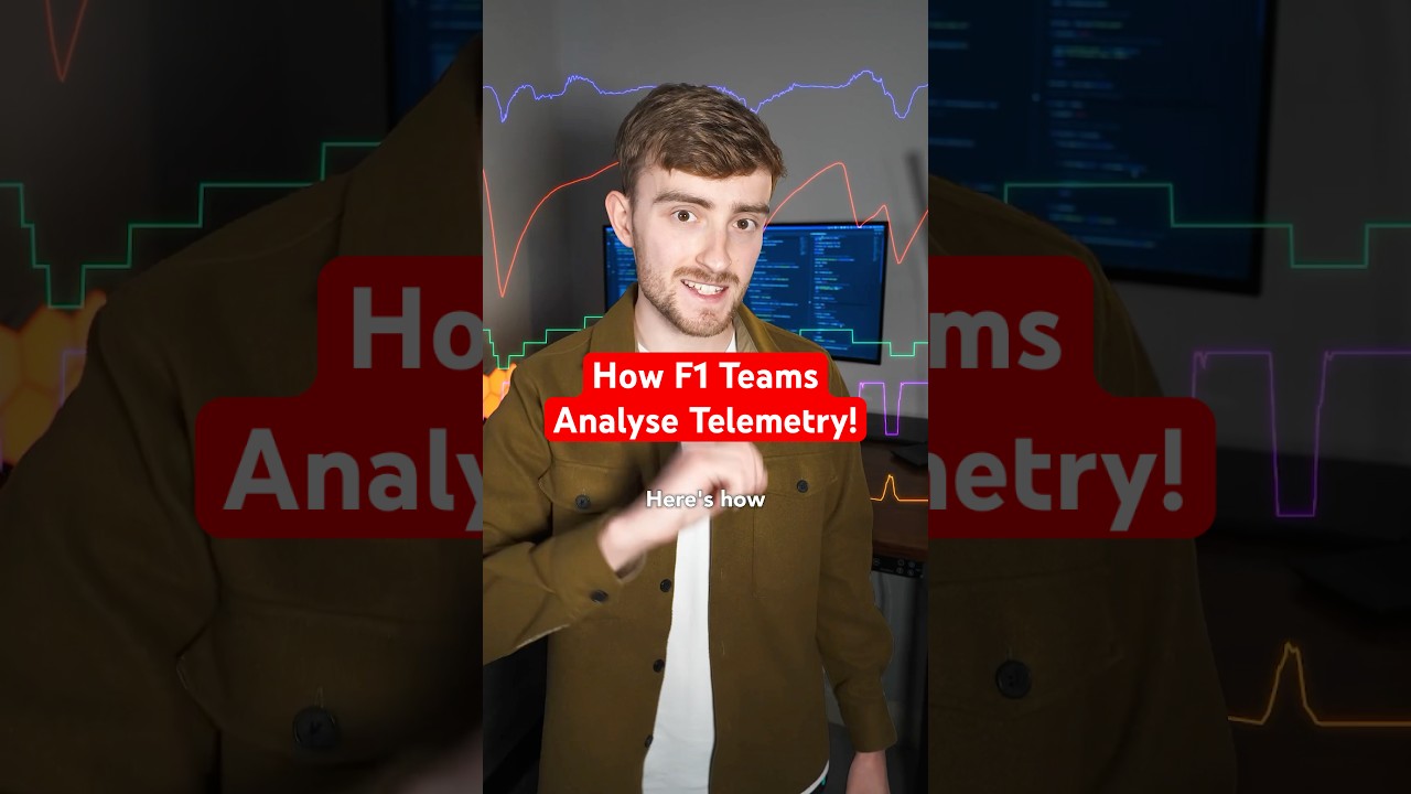 How F1 Teams analyse Telemetry! 🏎️📈 #programming #f1 #formula1 #technology
