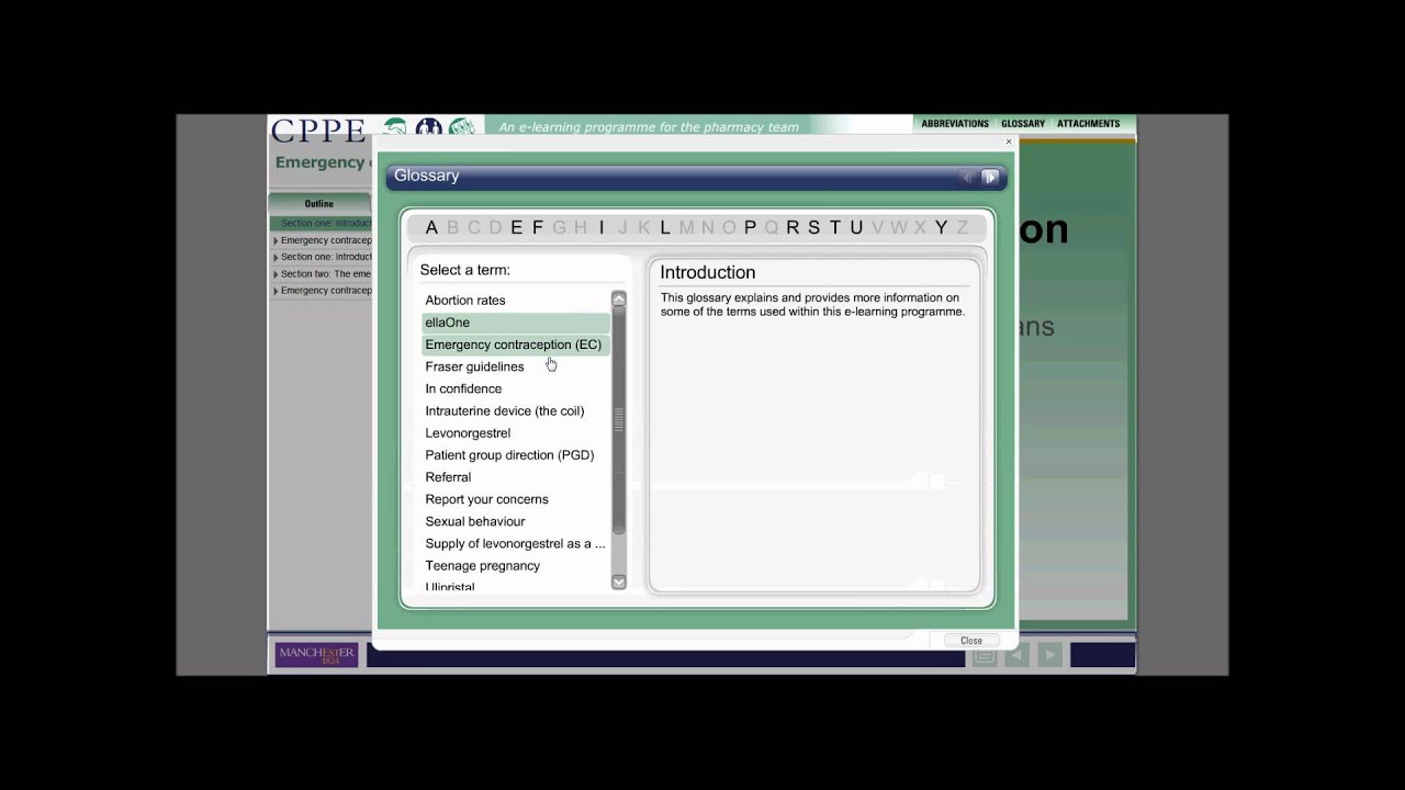 accessing e learning on CPPE website
