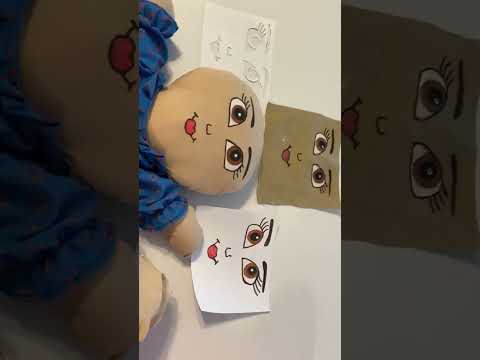 Cloth Doll Faces