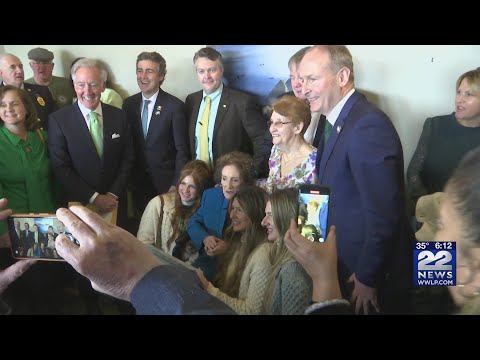 Congressman Neal hosts Tanaiste Michael Martin and US Ambassador to Ireland Claire Cronin