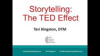 The TED Effect: Storytelling Tips for Toastmasters | Toastmasters ...