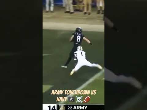 Army Touchdown vs Navy: Army Navy Game 2024 #collegefootballl πβ οΈπ΄ββ οΈ #goarmy #armyfootball