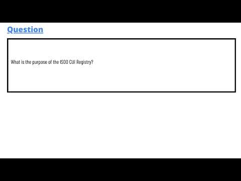 What is the purpose of the ISOO CUI Registry?