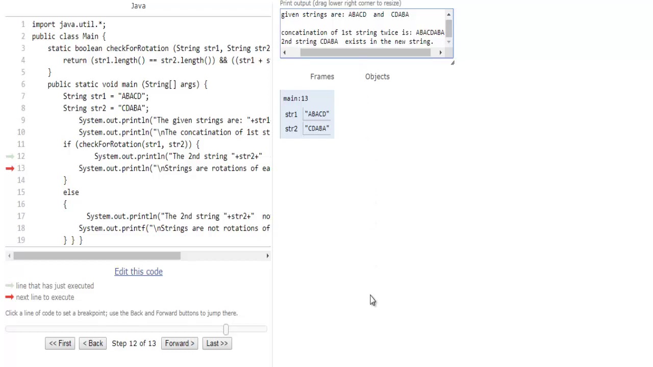 w3resource.com: Java String Exercise-52