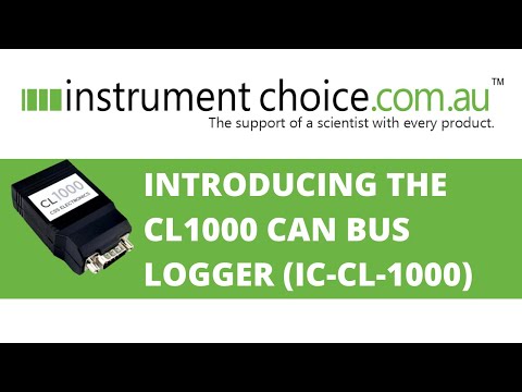 Introducing the CL1000 Can Bus Logger